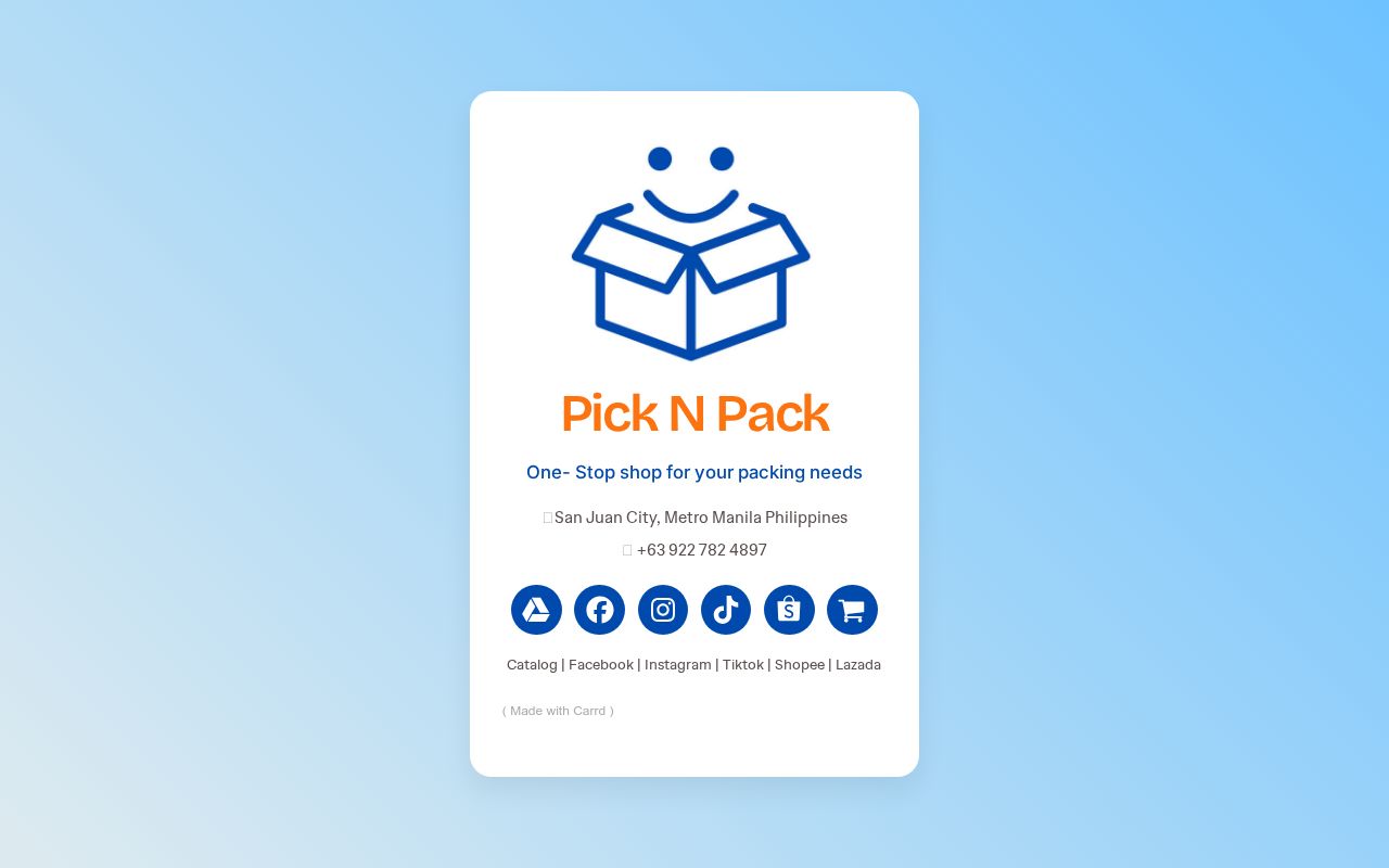 Pick N Pack